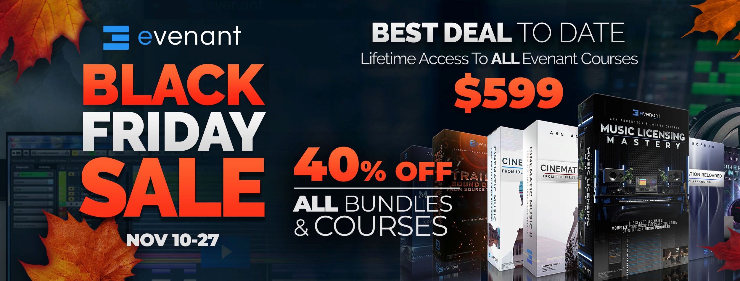 Evenant launches ALL courses deal - EPICOMPOSER